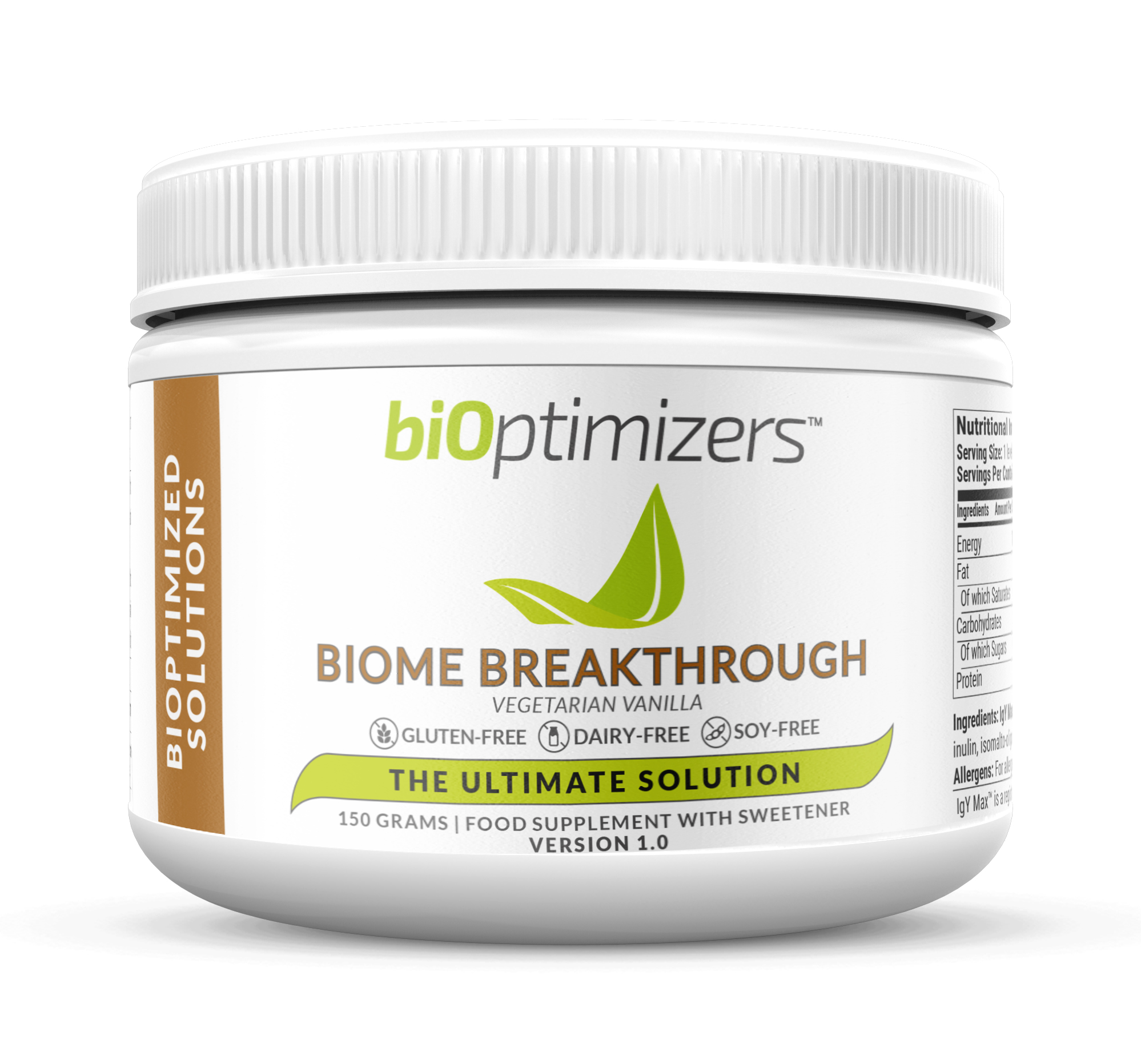 Biome Breakthrough - Vanilla | BiOptimizers Supplement