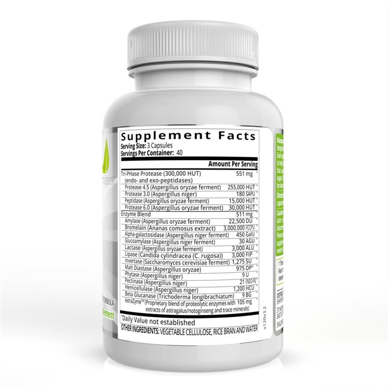 Masszymes | BiOptimizer Protease Supplement | XBrain