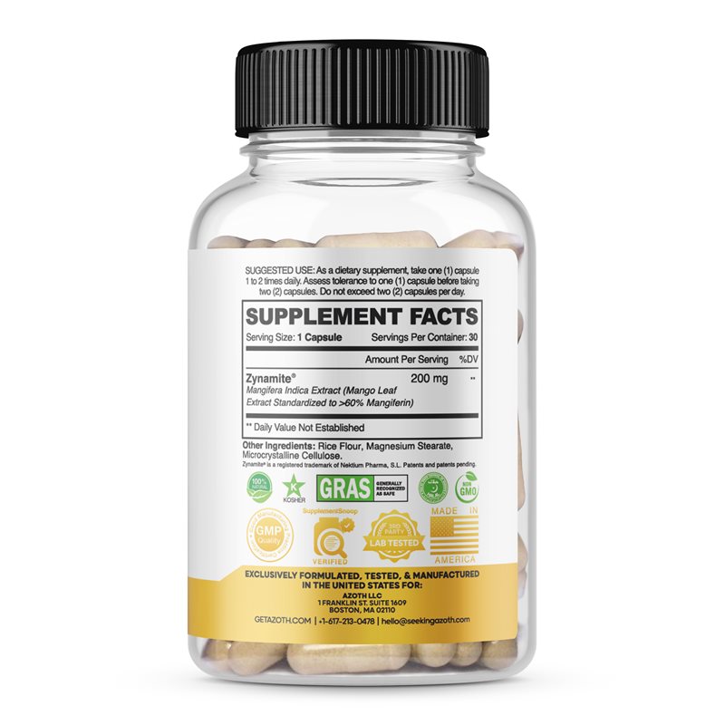 Azoth Zynamite Pure Energy - 30 Capsules | XBrain