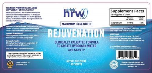 Drink HRW Rejuvenation H2 | XBrain
