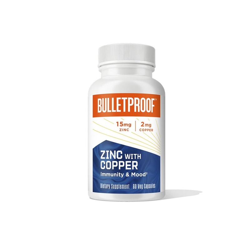 Bulletproof Zinc with Copper - 60ct | XBrain