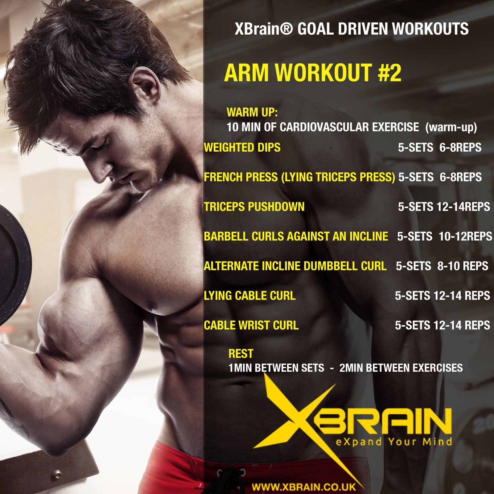 XBRAIN GOAL DRIVEN WORKOUTS – ARM WORKOUT #2 - XBrain
